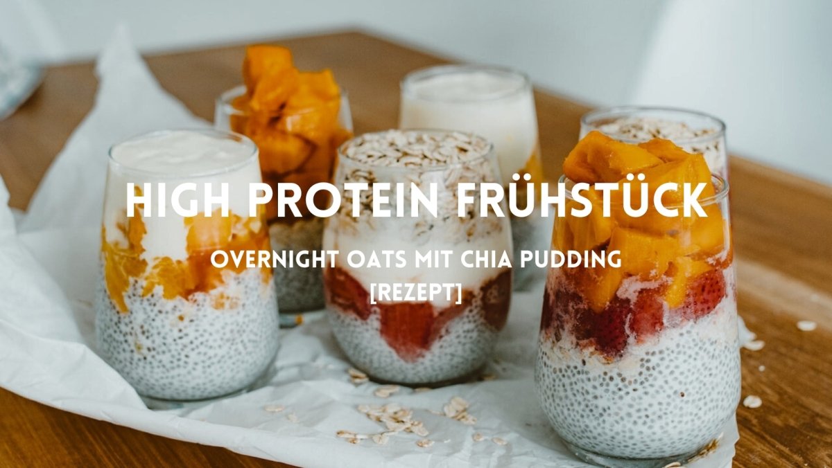 High Protein Frühstück für Boxer: Overnight Oats mit Chia Pudding [Rez ...